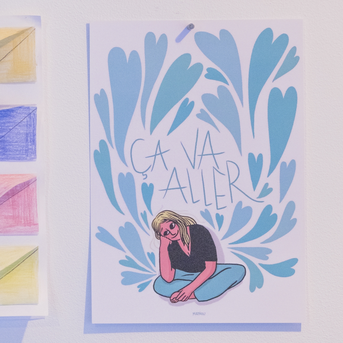 Mathou Illustrations - CARTE ÇA VA ALLER