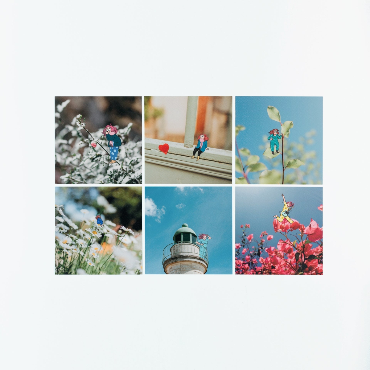 Mathou Illustrations - COLLECTION 12 CARTES "SAISONS"