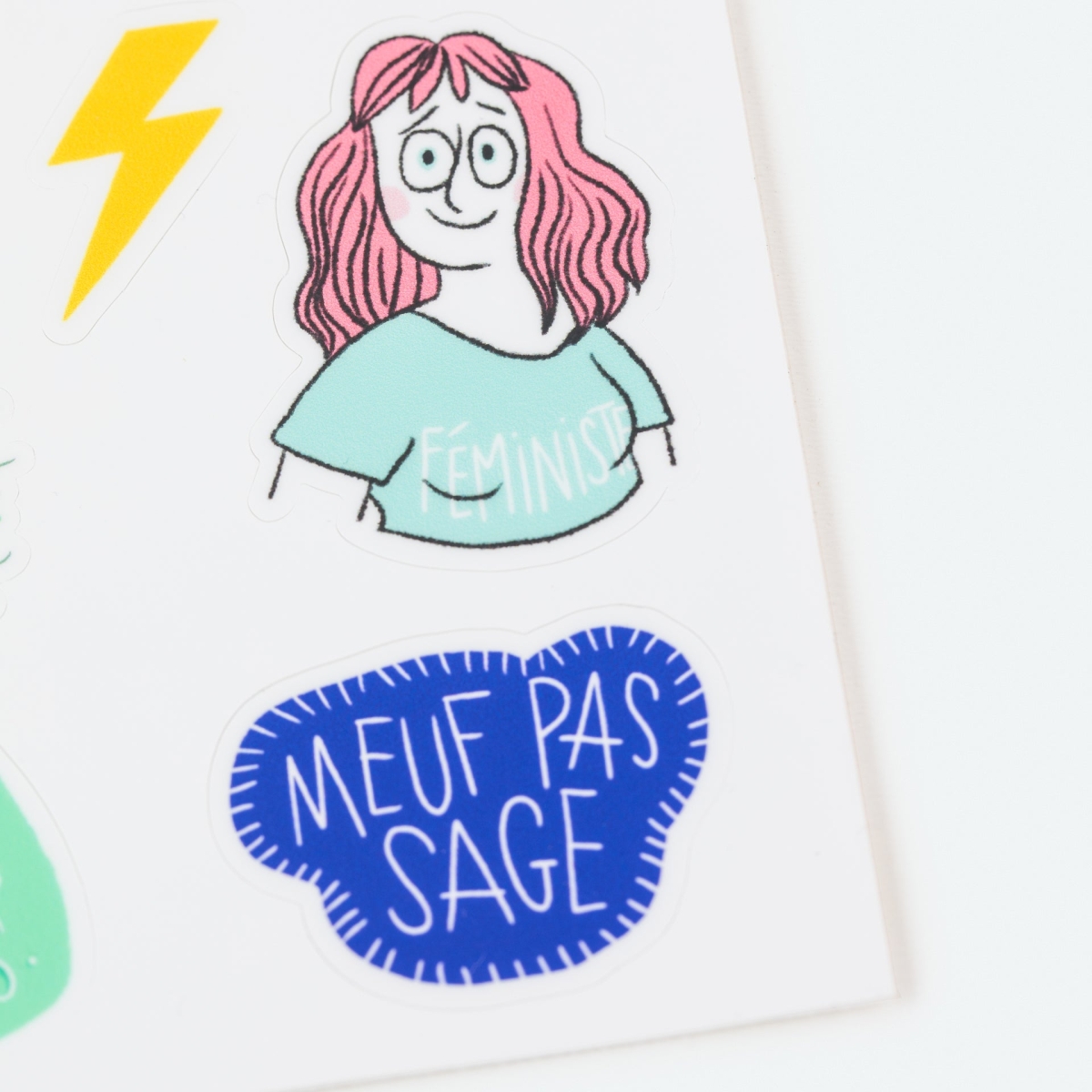 Mathou Illustrations - COLLECTION DE STICKERS MATHOU