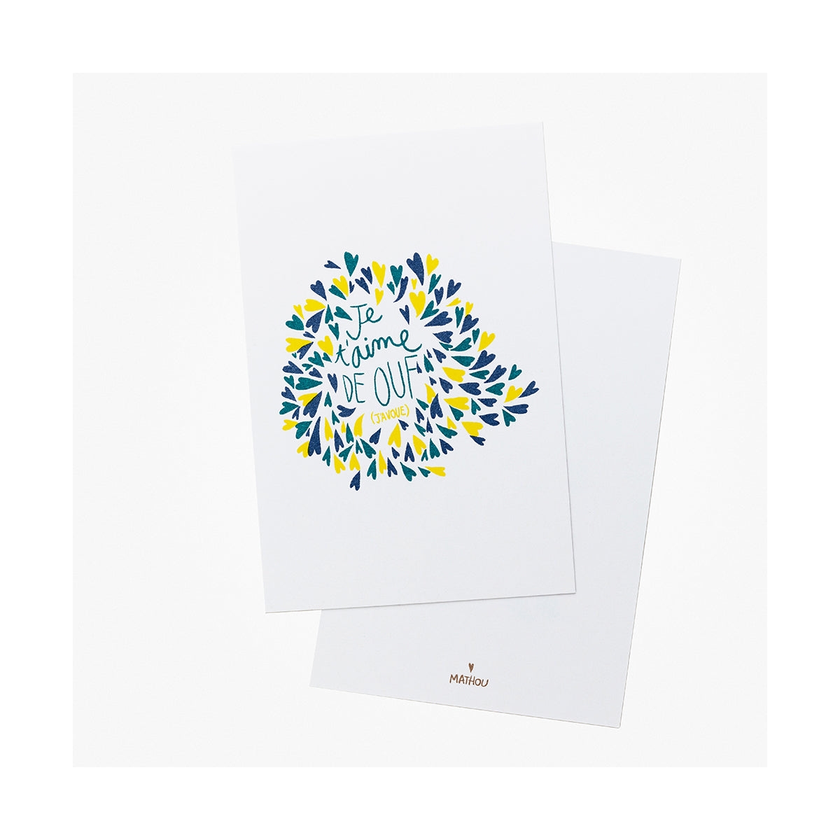 Mathou Illustrations - COLLECTION 6 CARTES "SLOGANS"